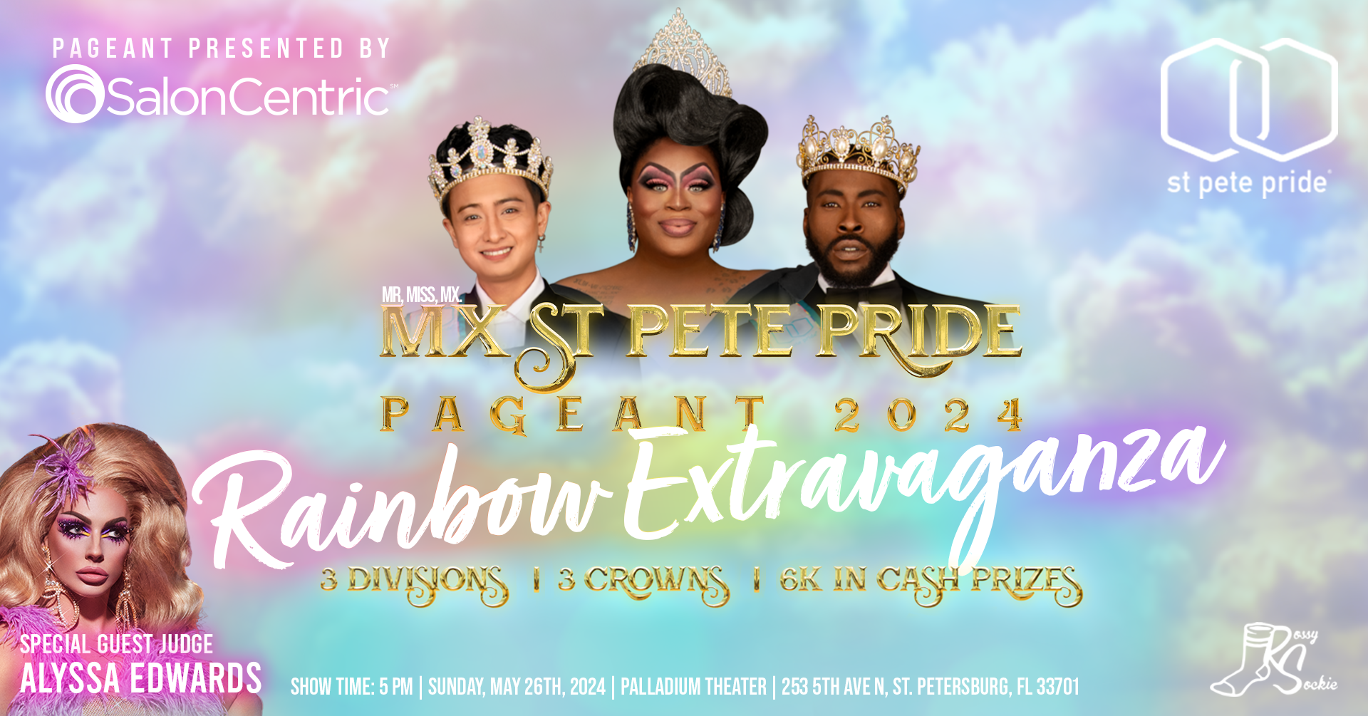 Mx. St Pete Pride Pageant 2024 presented by Salon Centric - St Pete Pride